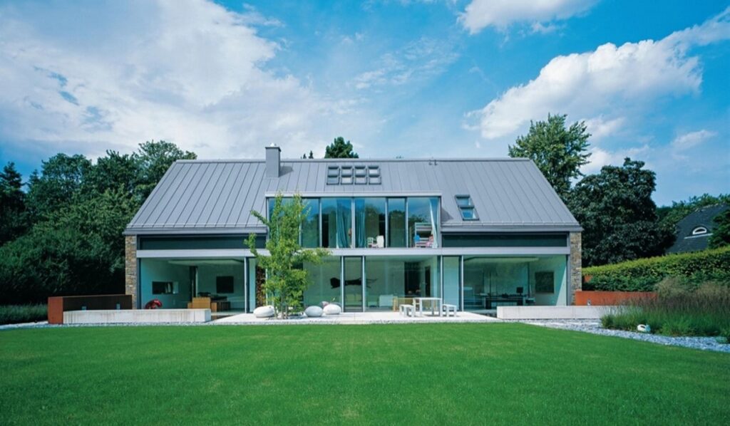 RHEINZINK Angled Standing Seam A Durable Metal Roof System - Metro Sagas